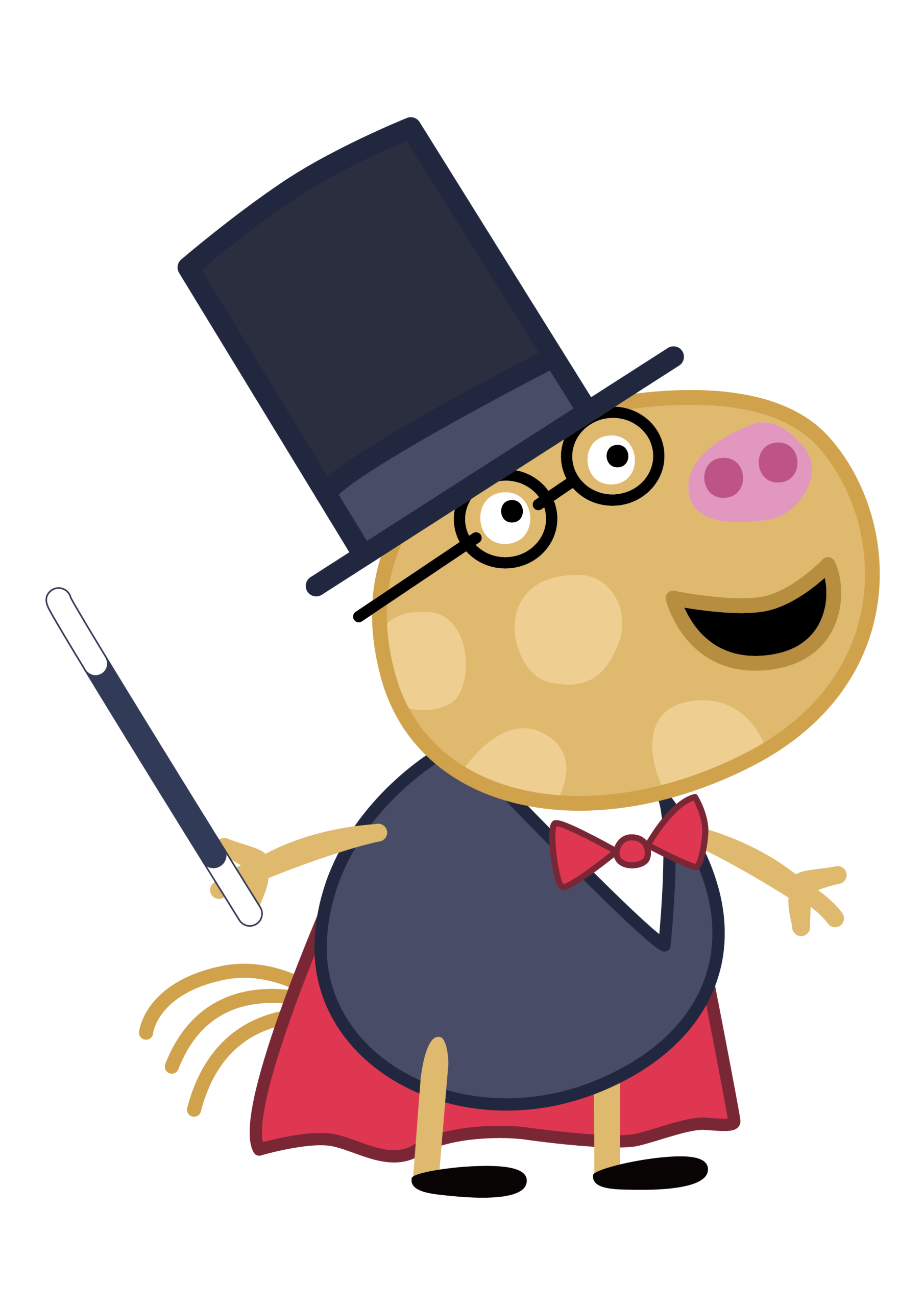 Peppa Pig Pedro Pony 3 Logo PNG (Transparent) SVG AI – Free Download
