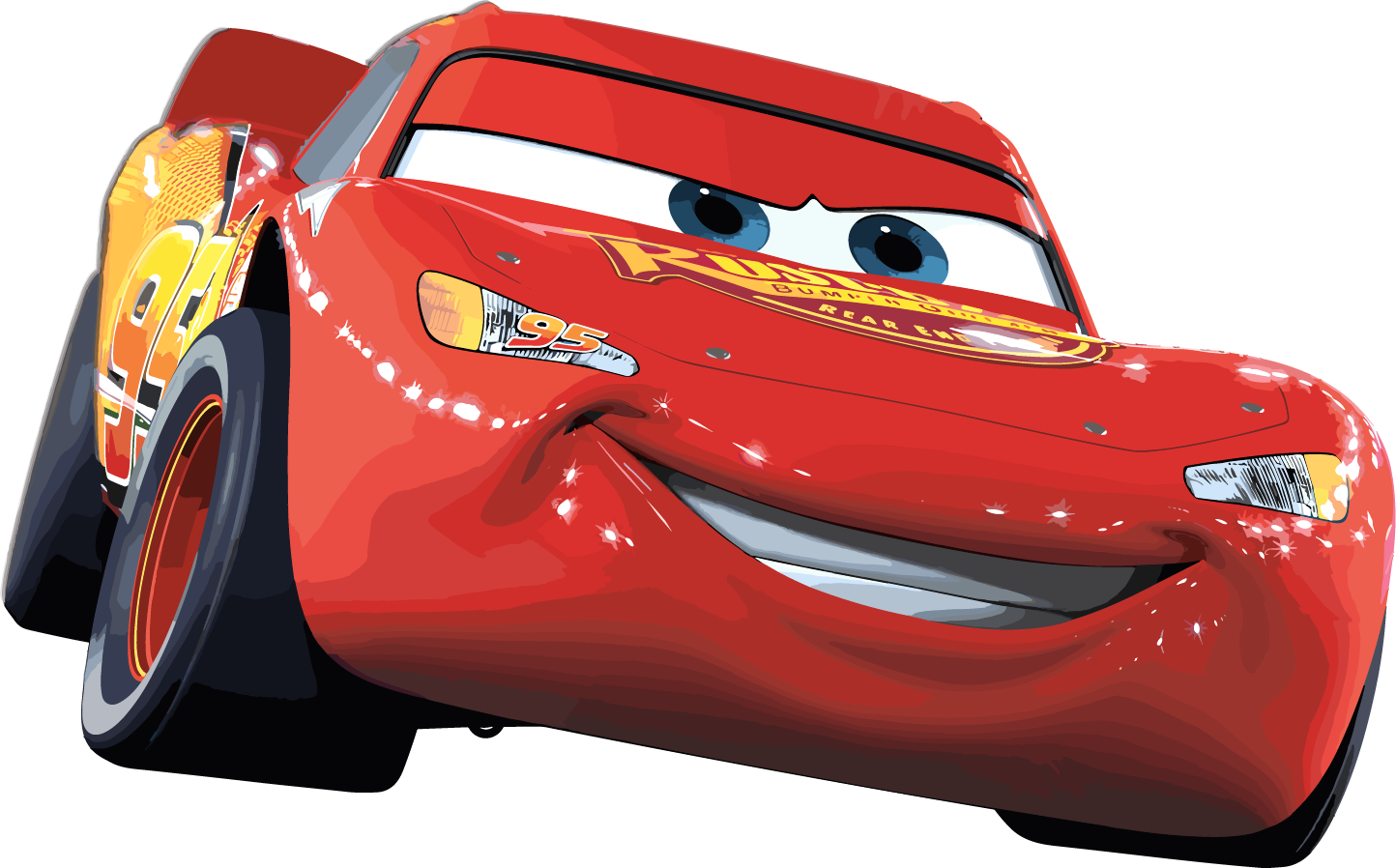 Disney Pixer Cars Lightning McQueen Logo PNG, SVG, AI Vector – Free ...