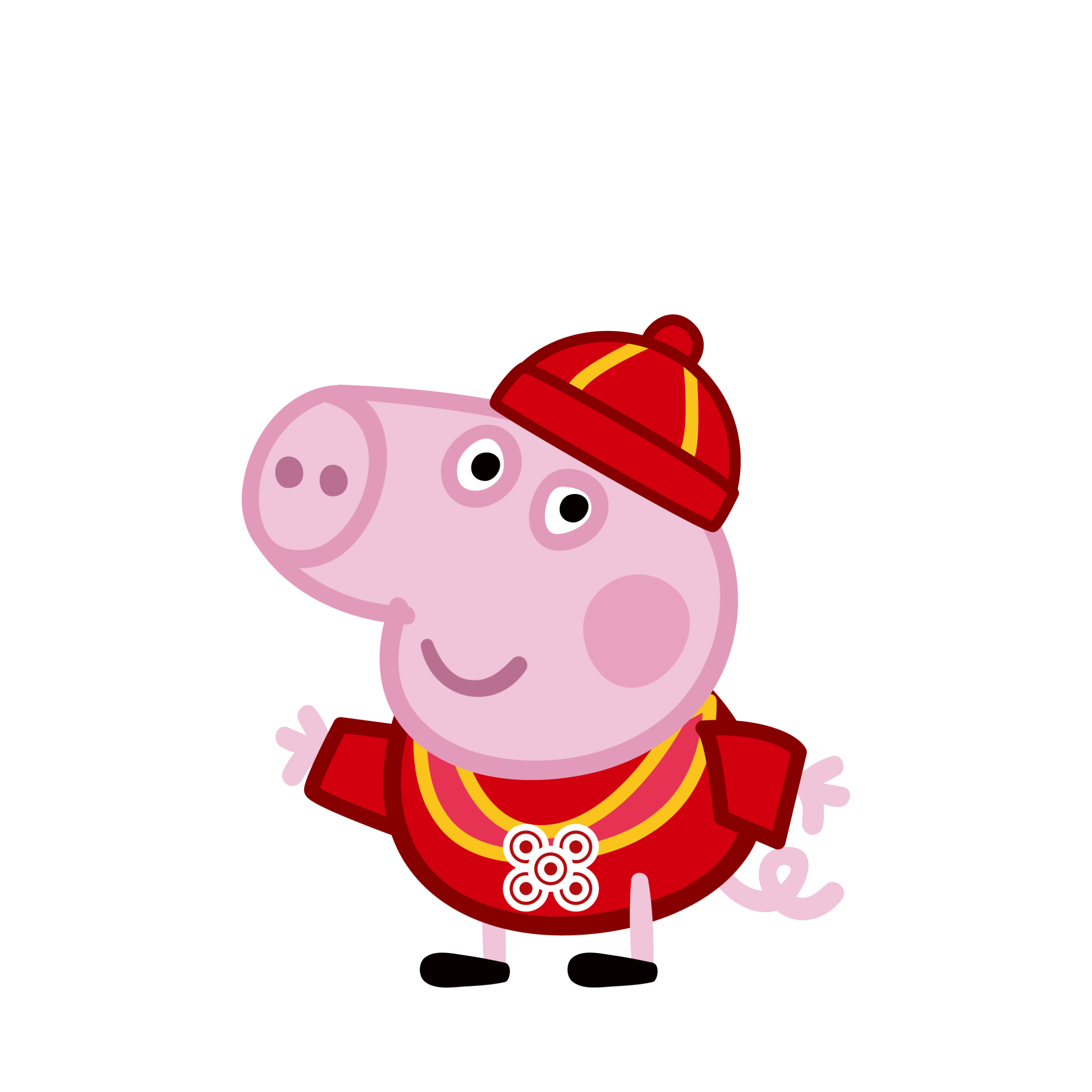 Peppa Pig Celebrating Lunar New Year 3 Logo PNG, SVG, AI Vector – Free ...