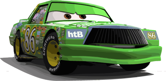 Disney Pixer Cars Chick Hicks Logo PNG, SVG, AI Vector – Free Download