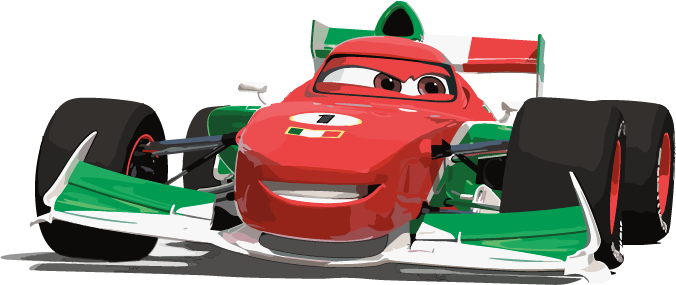 Disney Pixer Cars Francesco Bernoulli Logo PNG, SVG, AI Vector – Free ...