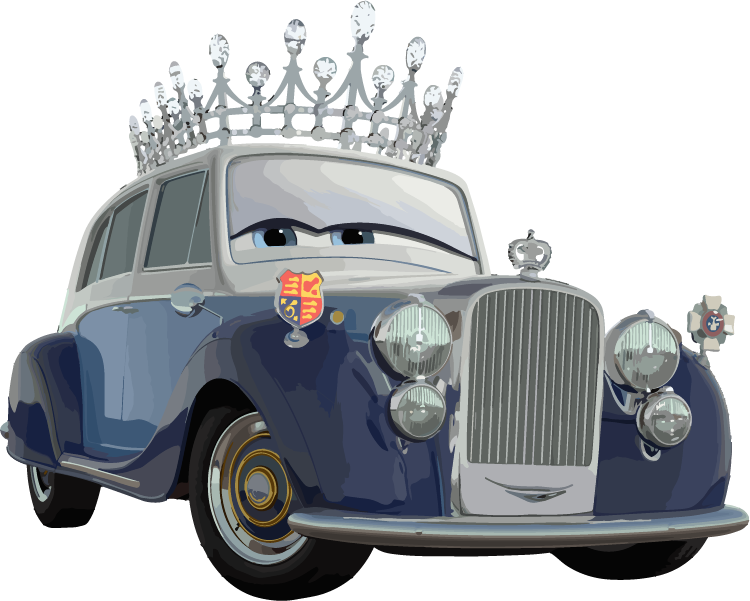 Disney Pixer Cars The Queen Logo PNG, SVG, AI Vector – Free Download