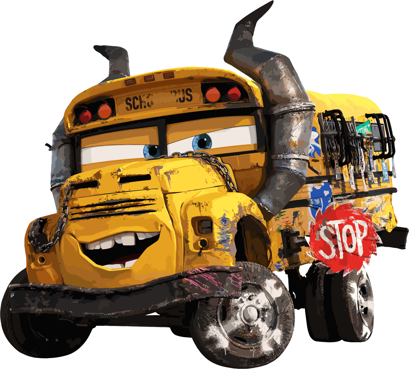 Disney Pixer Cars Miss Fritter Logo PNG, SVG, AI Vector – Free Download