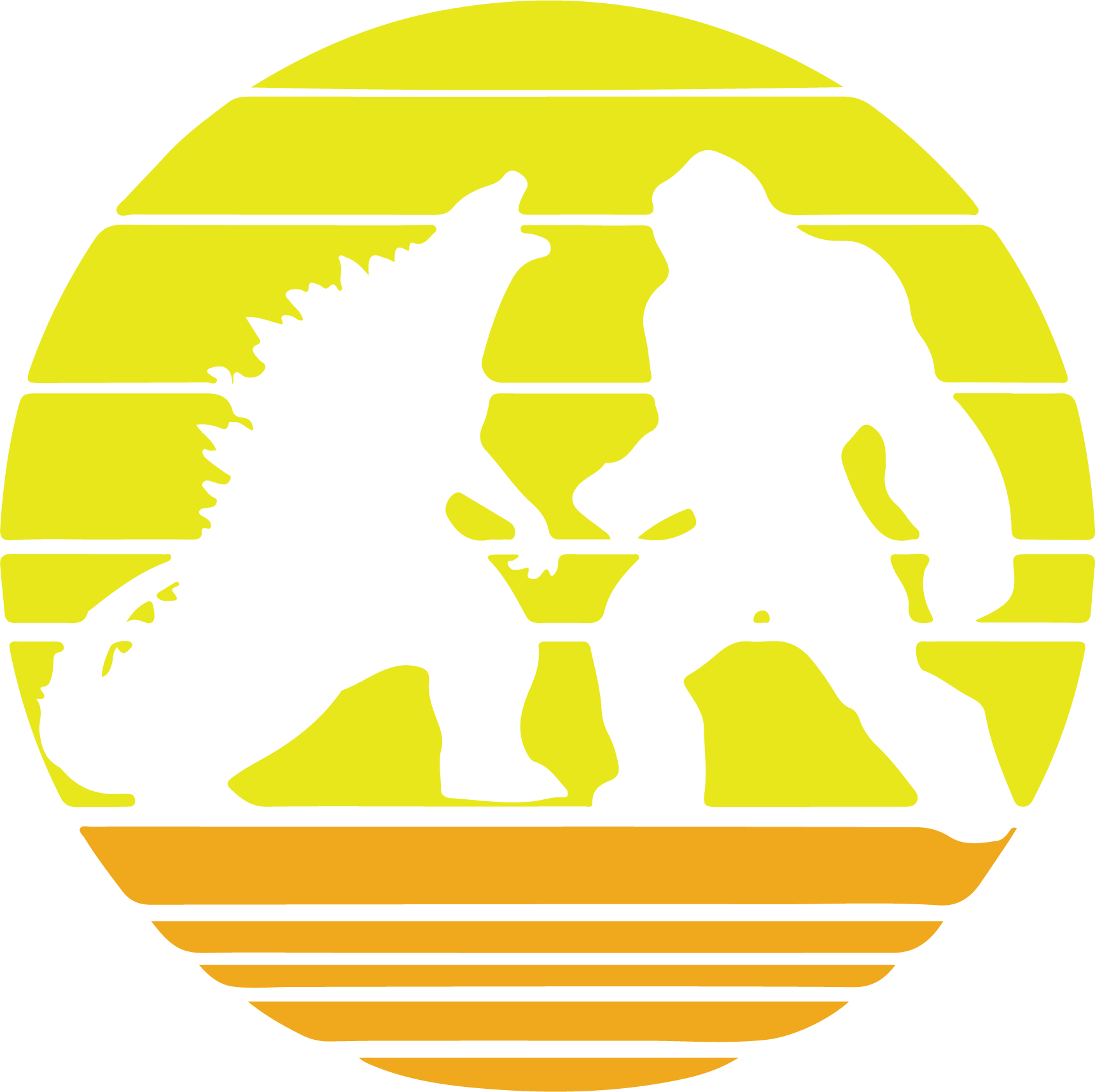 King Kong Godzilla Titan Silhouette Logo PNG, SVG, AI Vector – Free ...