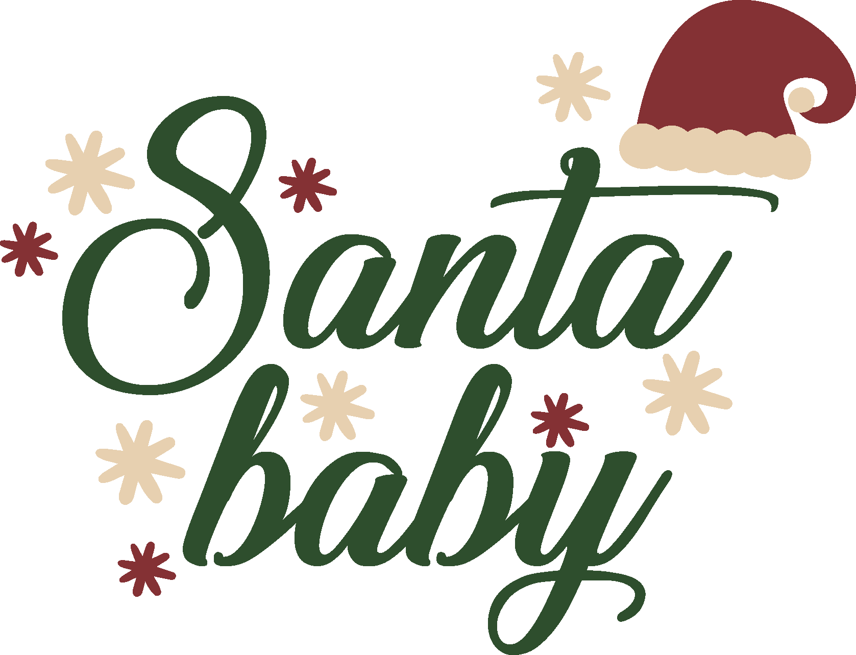 Christmas Santa Baby 3 Logo PNG, SVG, AI Vector – Free Download