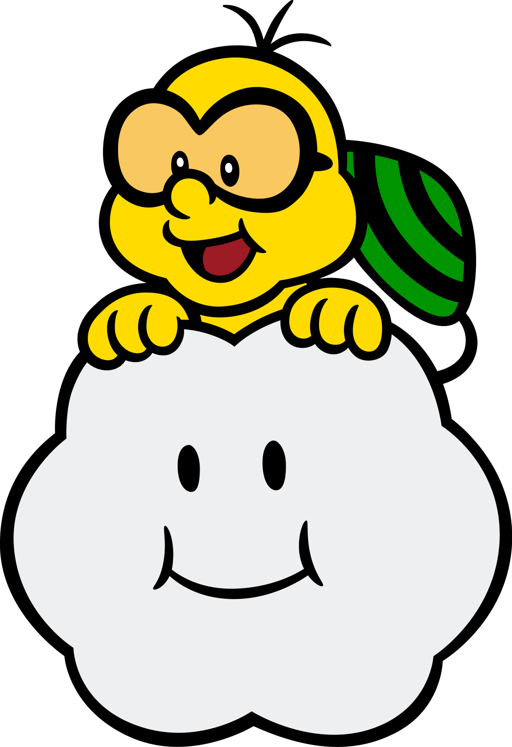 Super Mario Lakitu Logo PNG, SVG, AI Vector – Free Download