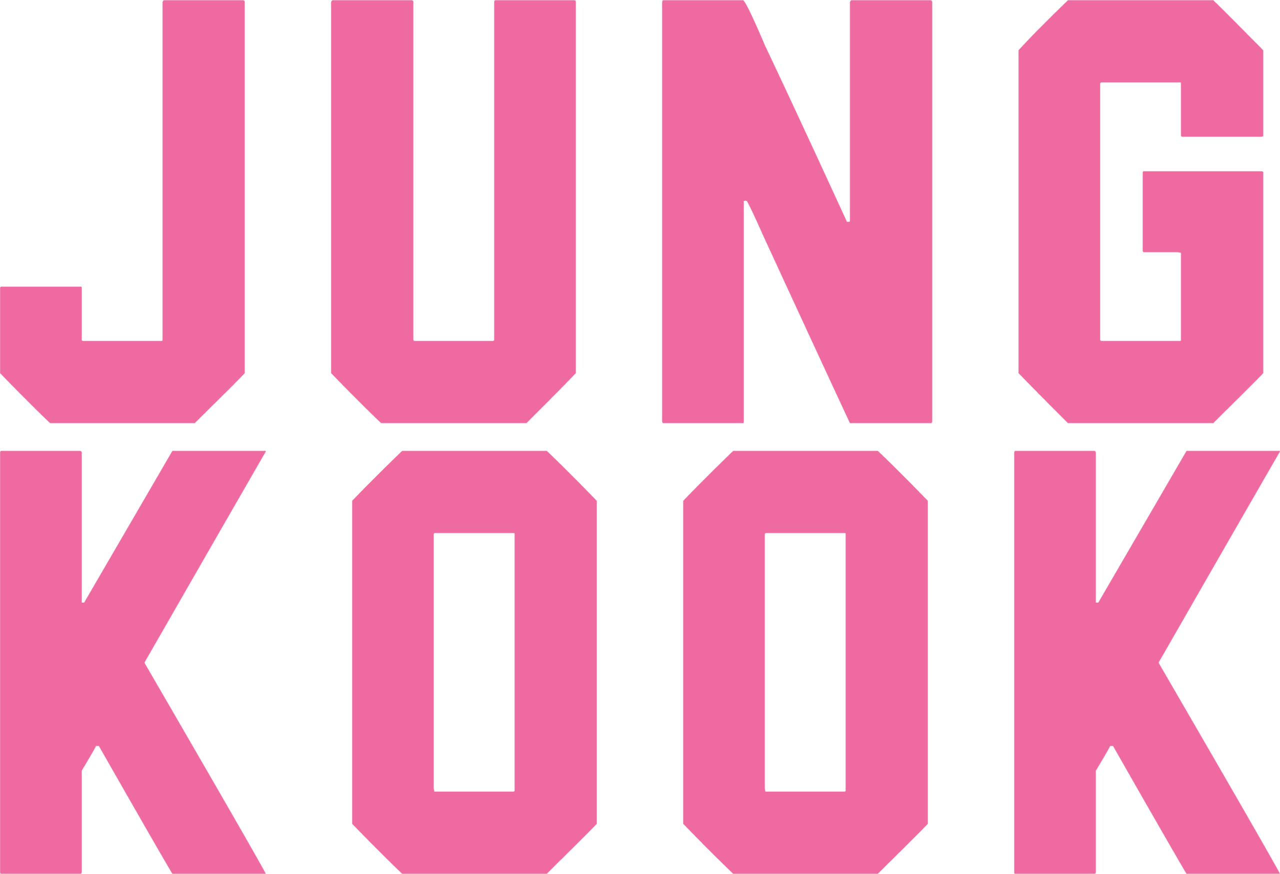 BTS Jung Kook Text Logo PNG, SVG, AI Vector – Free Download