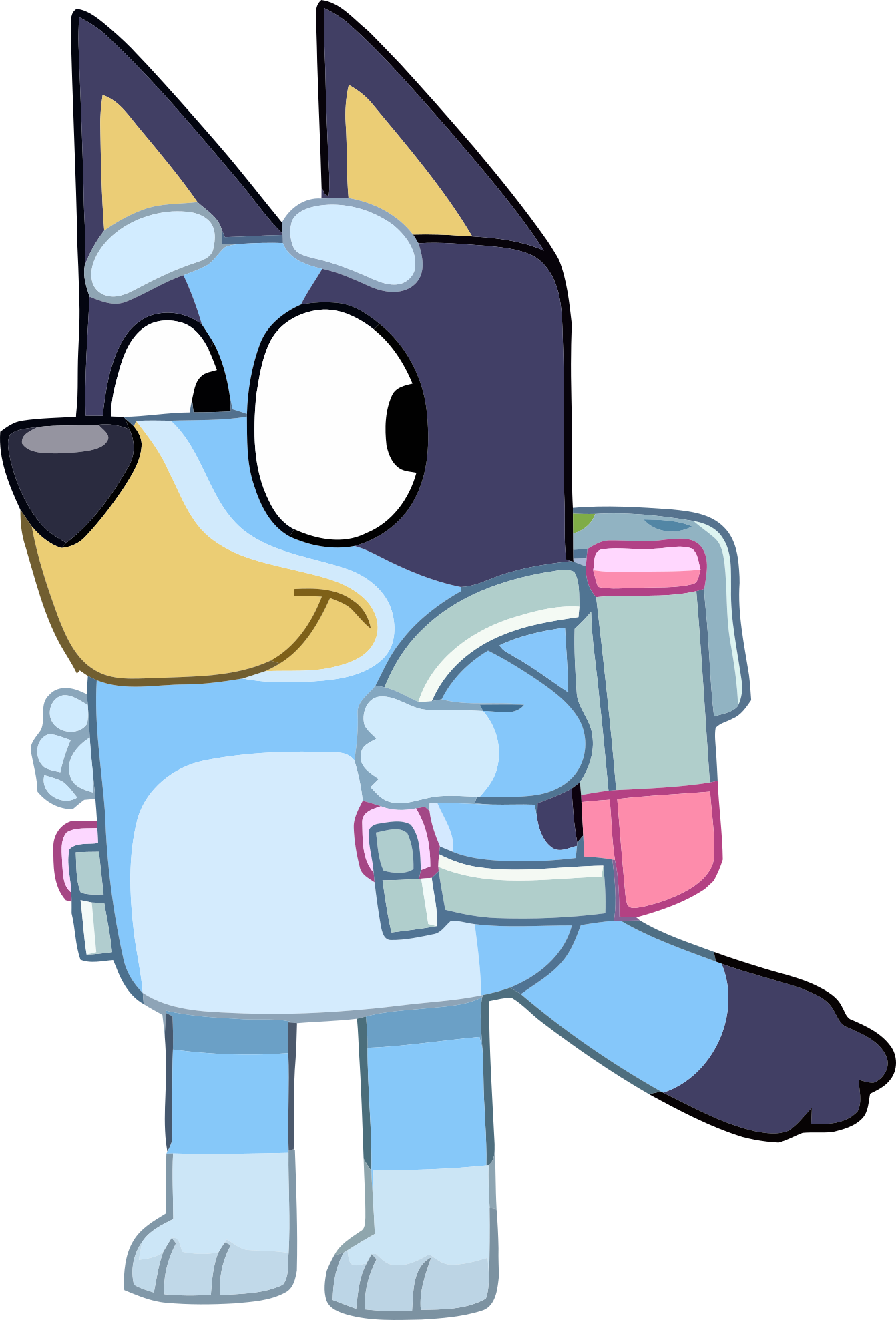 Bluey Heeler Logo PNG, SVG, AI Vector – Free Download