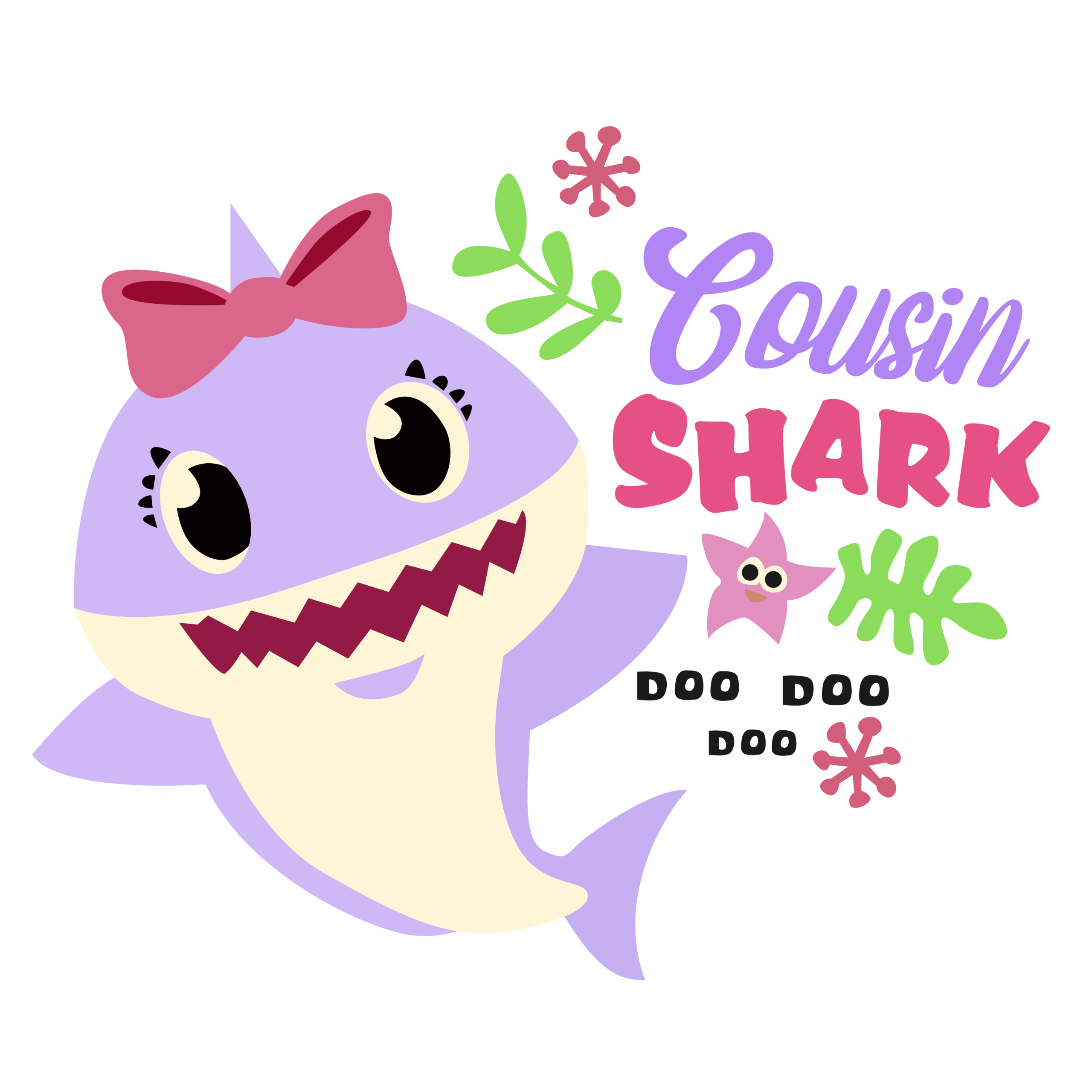 Shark Family Cousin Shark 4 Logo PNG, SVG, AI Vector – Free Download