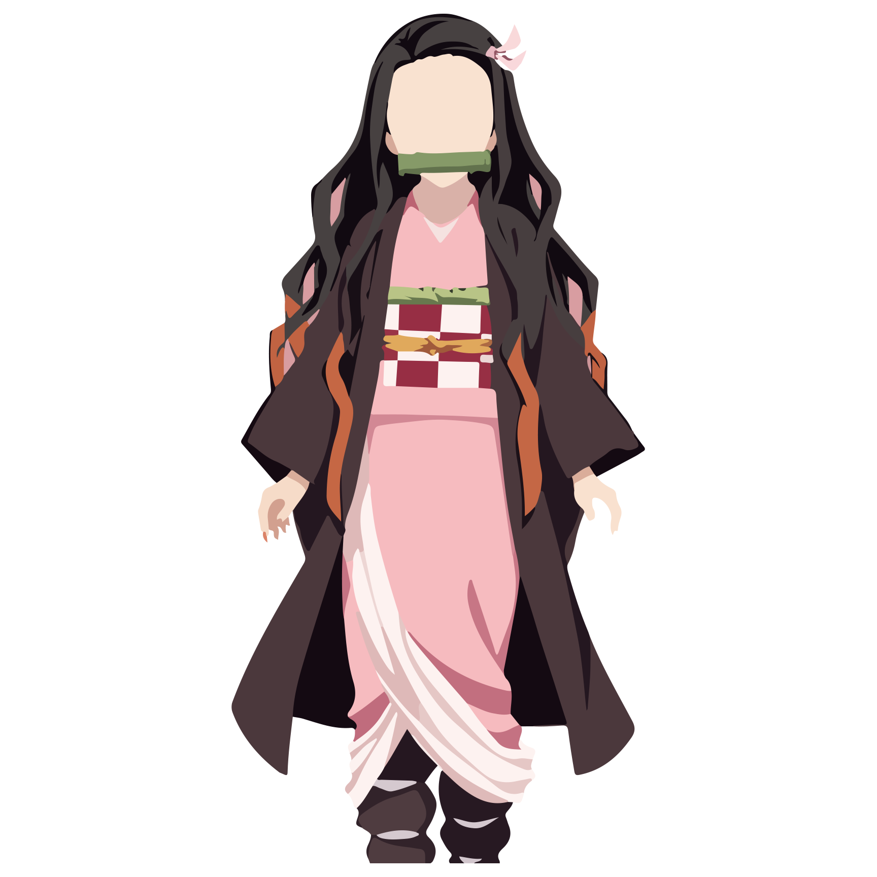 Demon Slayer Nezuko Kamado Logo PNG (Transparent) SVG AI – Free Download
