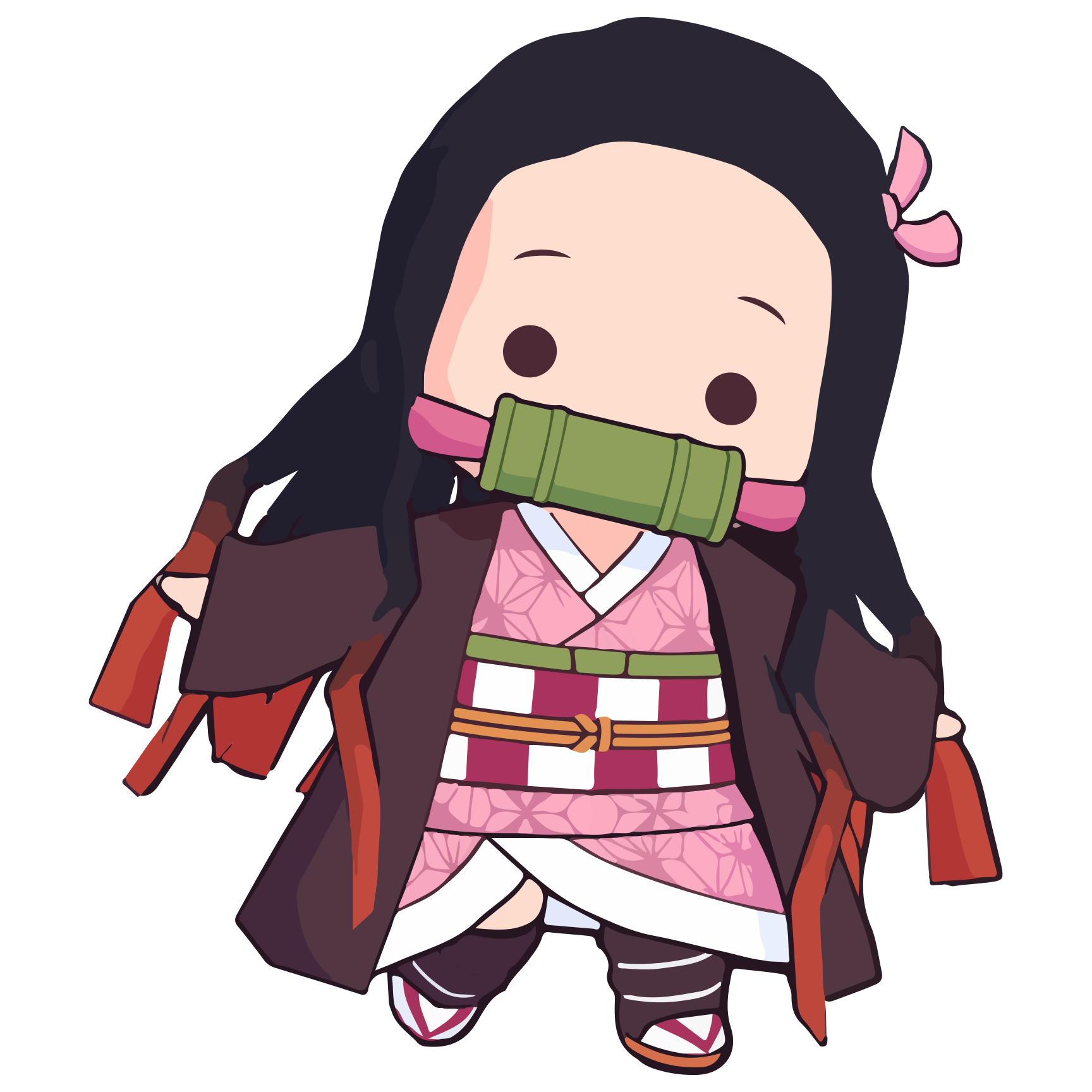 Demon Slayer Nezuko Kamado 3 Logo PNG, SVG, AI Vector – Free Download