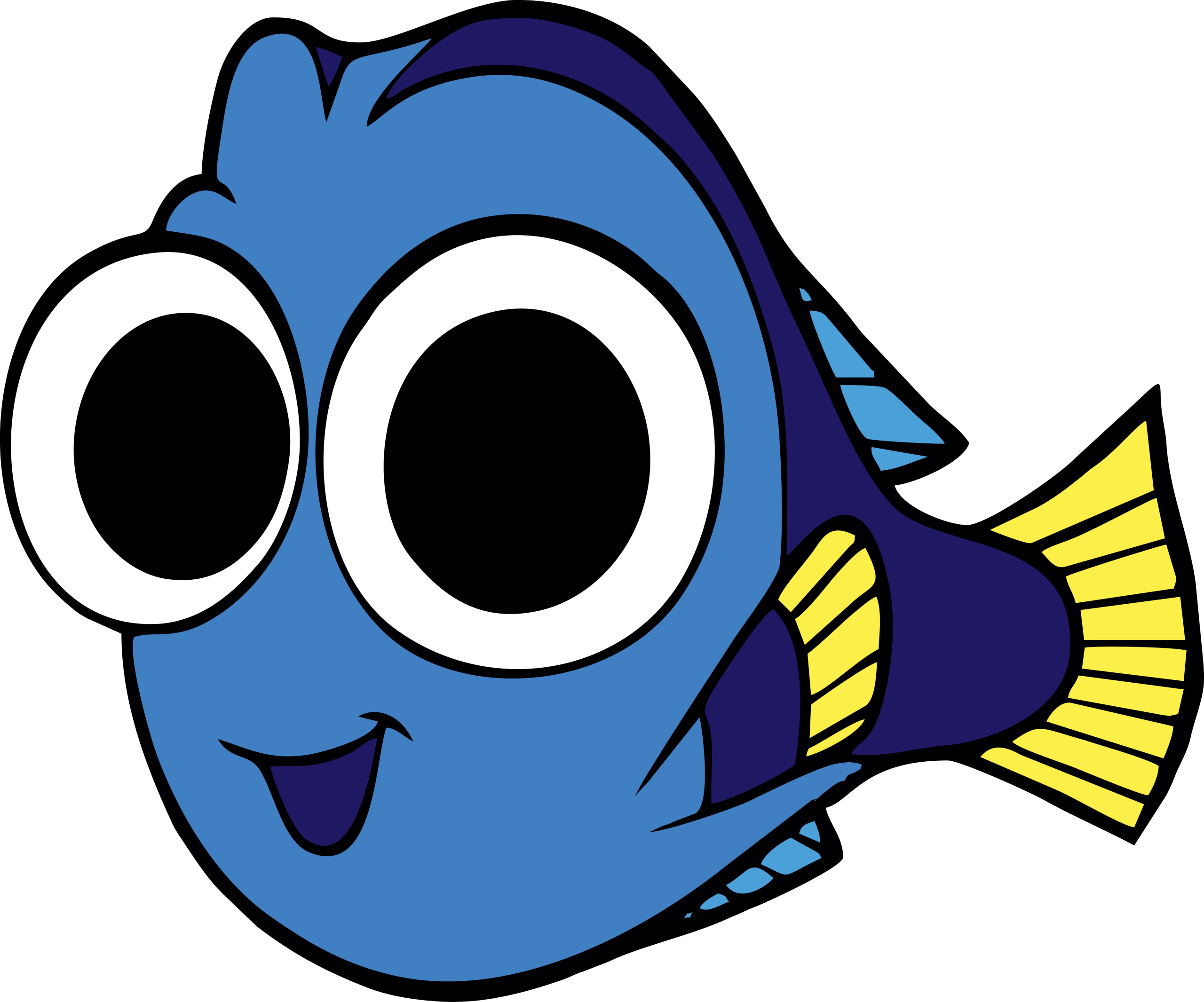 Finding Nemo and Finding Dory Baby 3 Logo PNG, SVG, AI Vector – Free ...