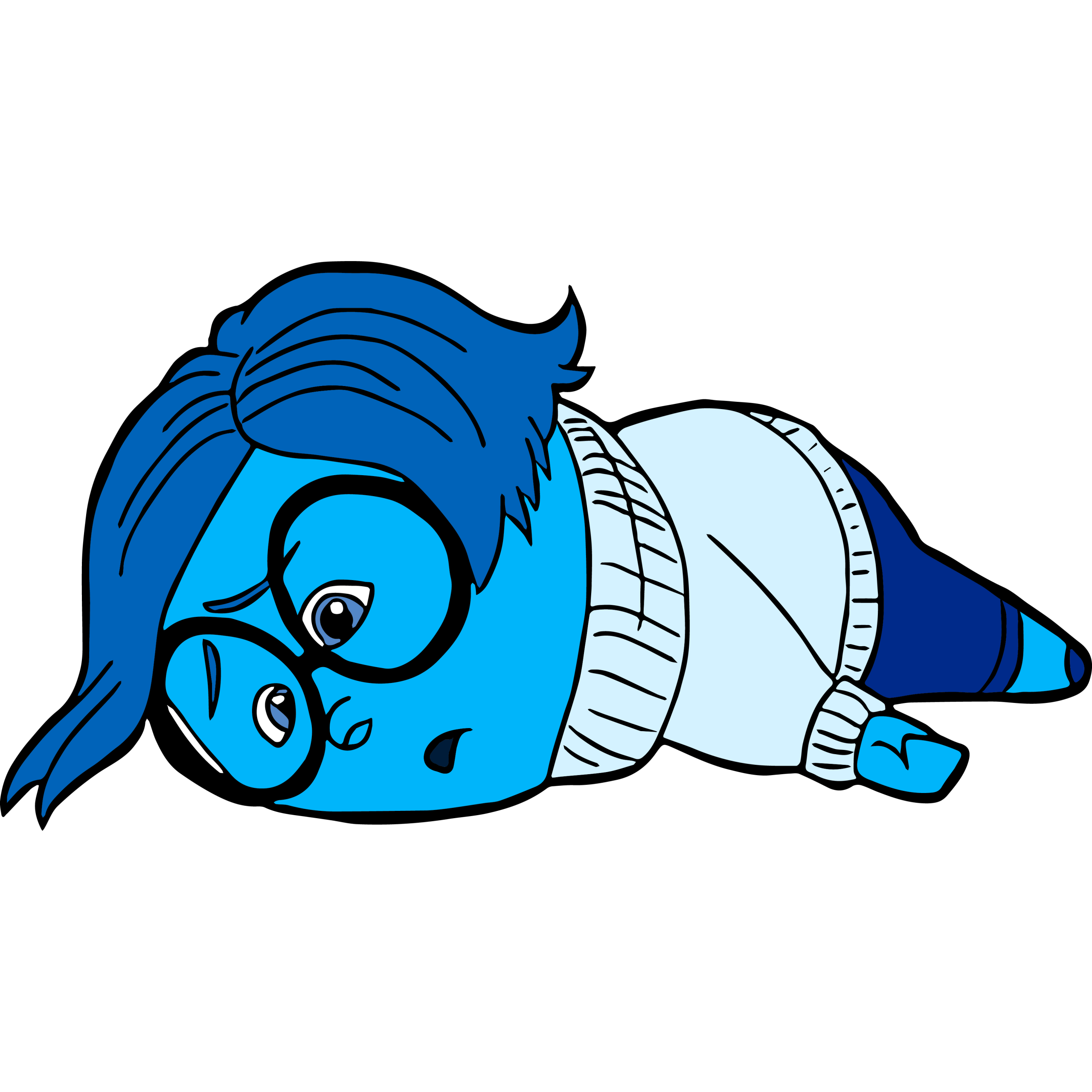 Inside Out Sadness Sad Logo PNG, SVG, AI Vector – Free Download