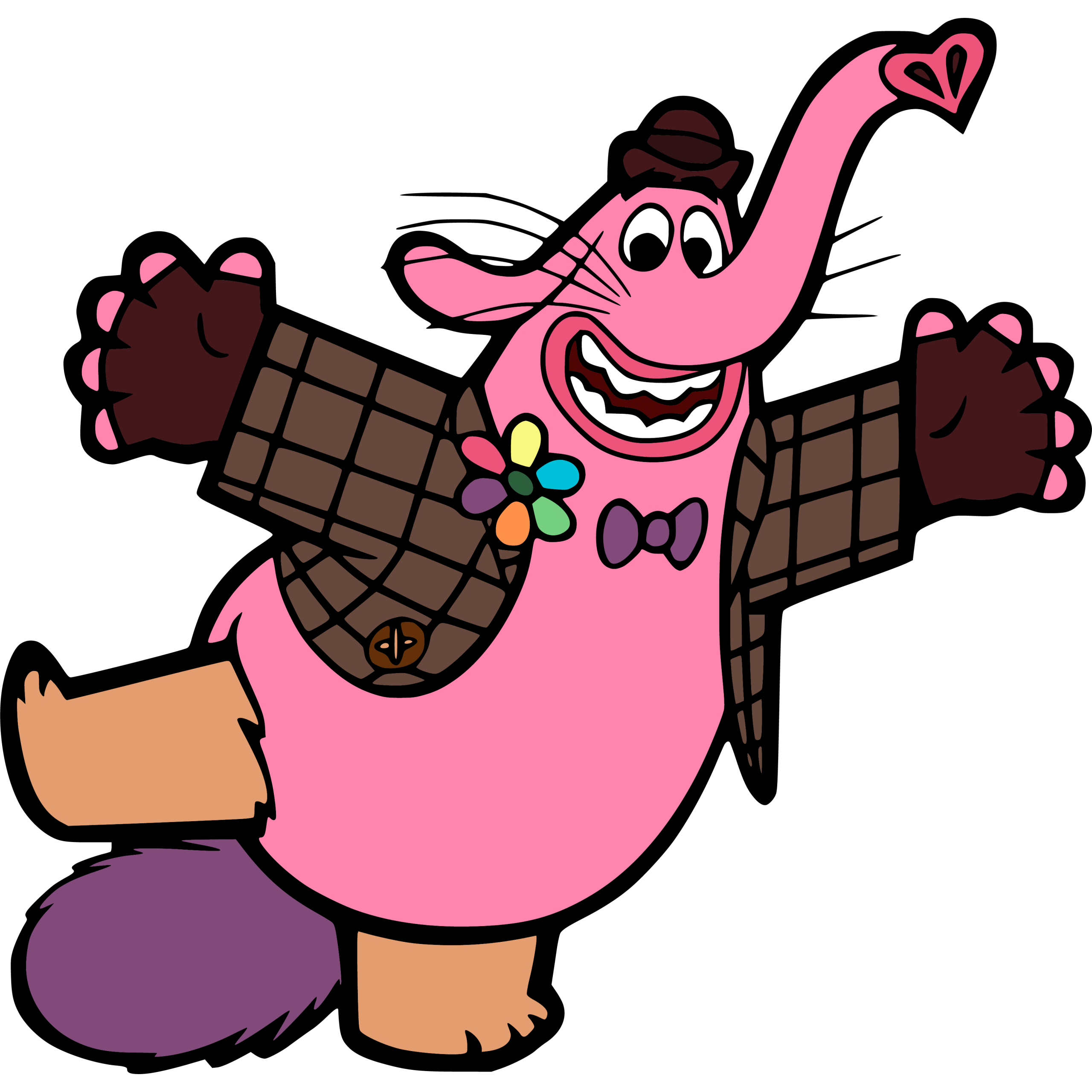 Inside Out Bing Bong 2 Logo PNG, SVG, AI Vector – Free Download