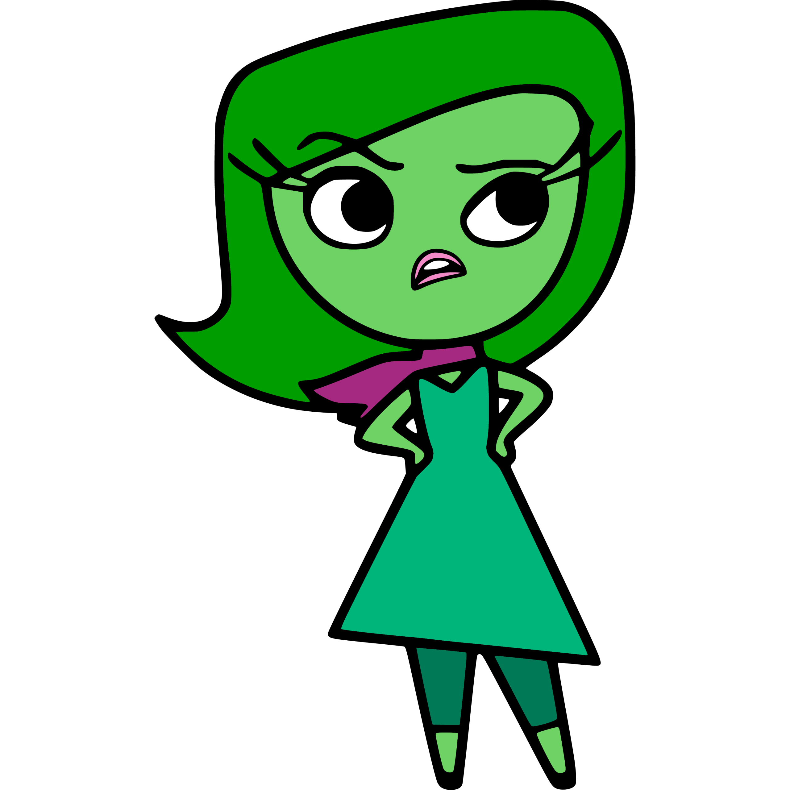 Inside Out Disgust 4 Logo PNG (Transparent) SVG AI – Free Download