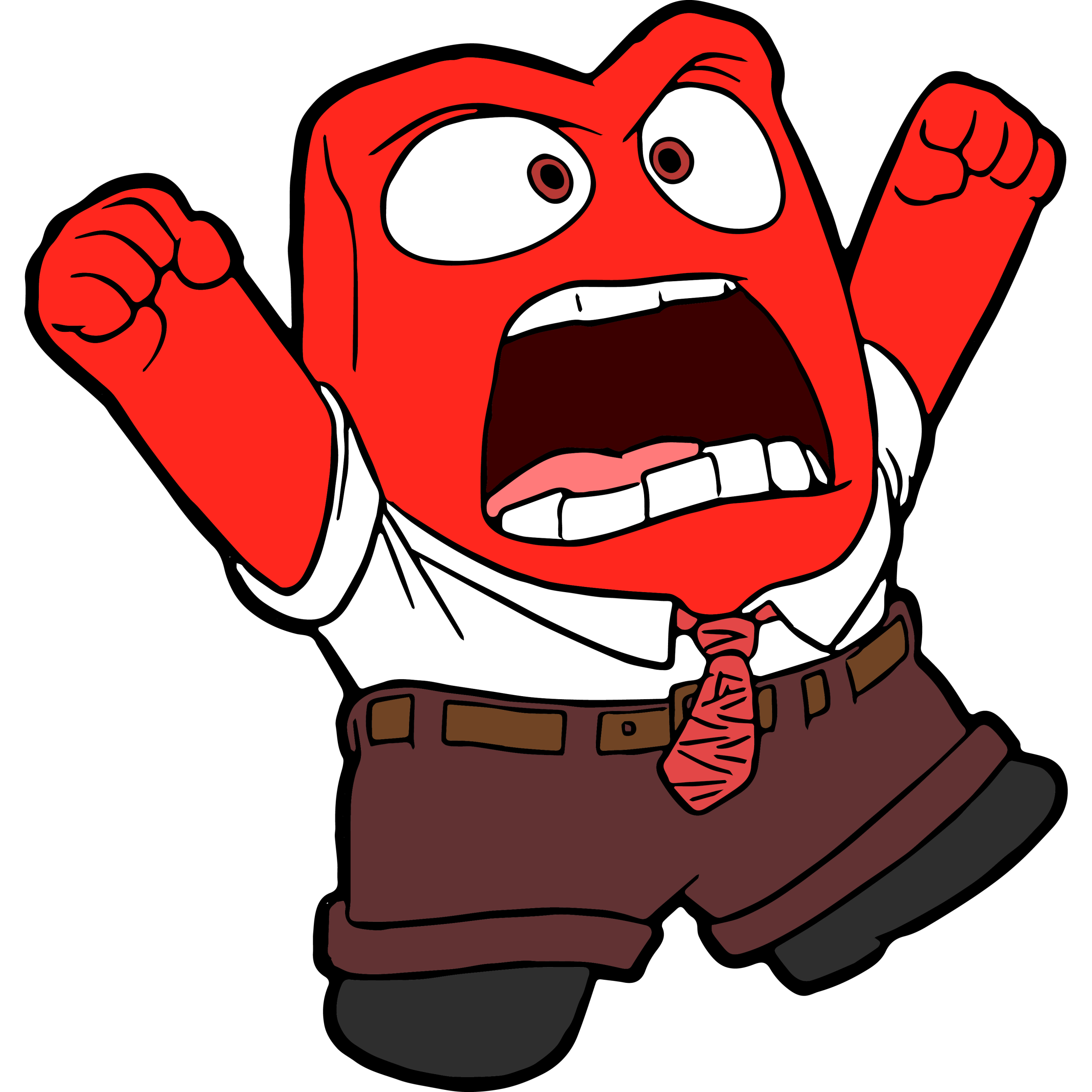 Inside Out Anger Logo PNG (Transparent) SVG AI – Free Download