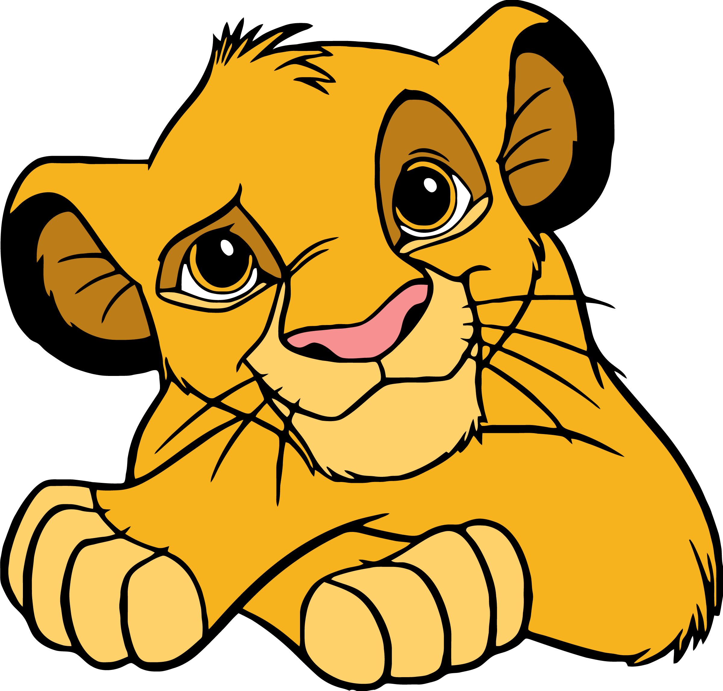 Lion King Baby Simba 4 Logo PNG (Transparent) SVG AI – Free Download