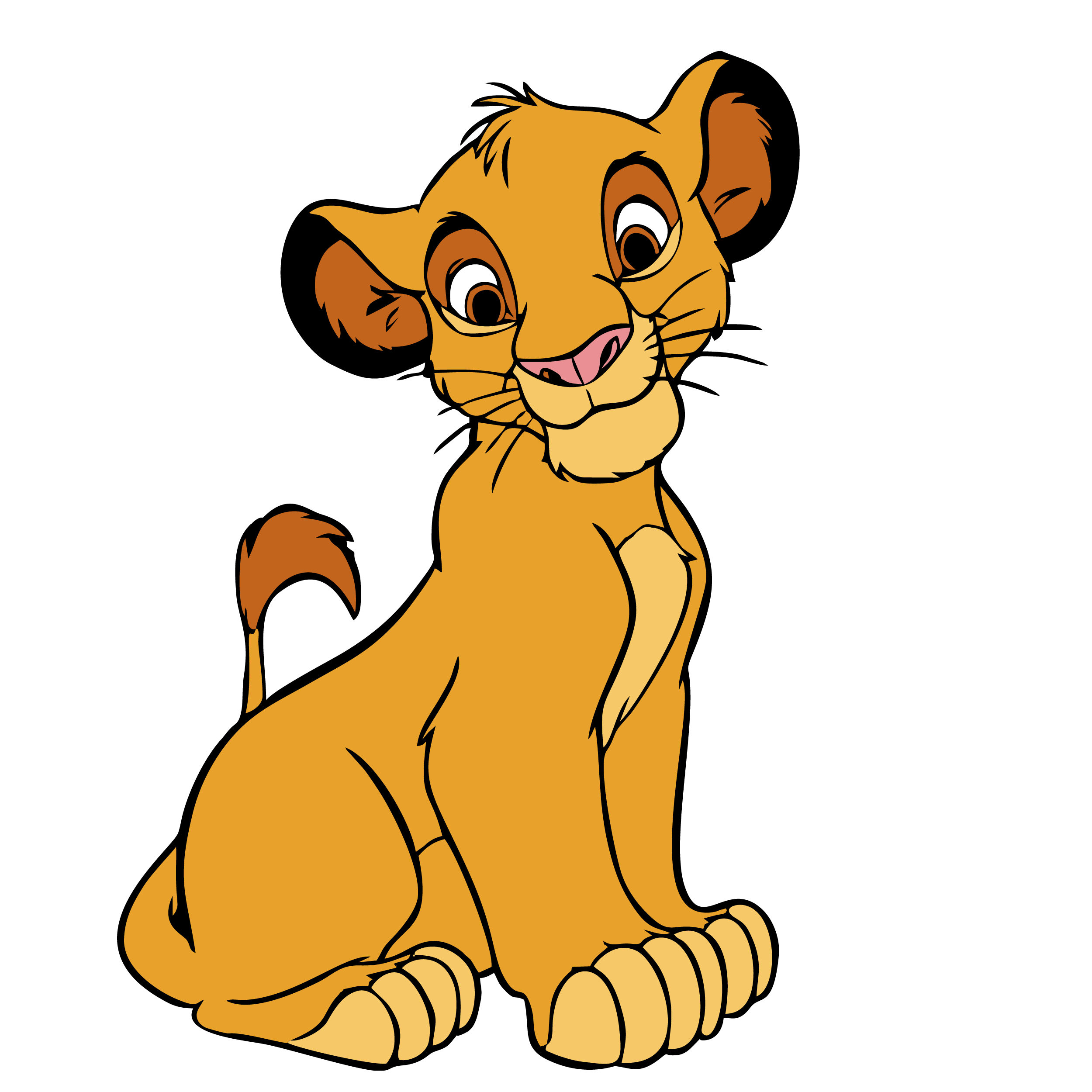 Lion King Simba Cub 2 Logo PNG, SVG, AI Vector – Free Download