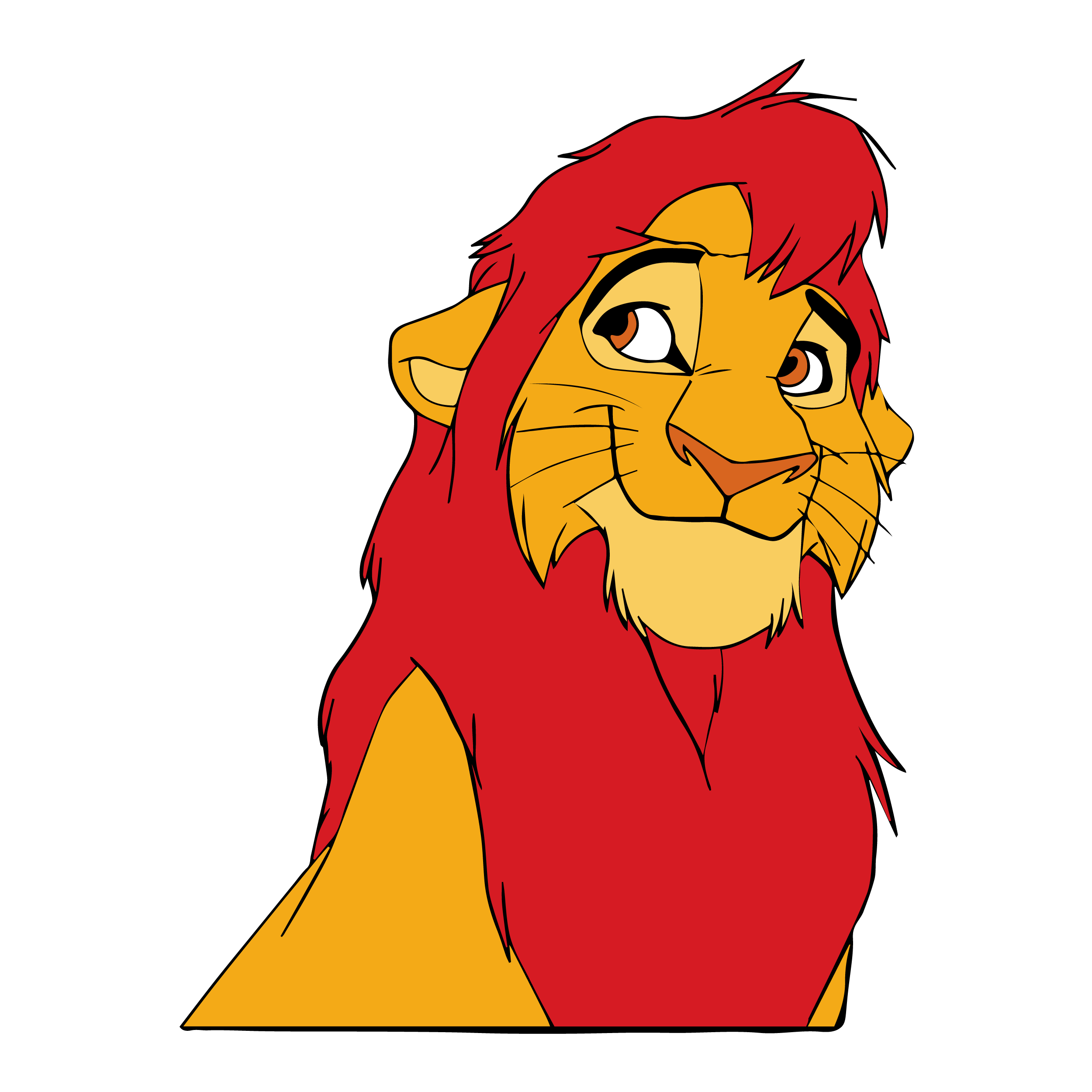 Lion King Simba 4 Logo PNG (Transparent) SVG AI – Free Download