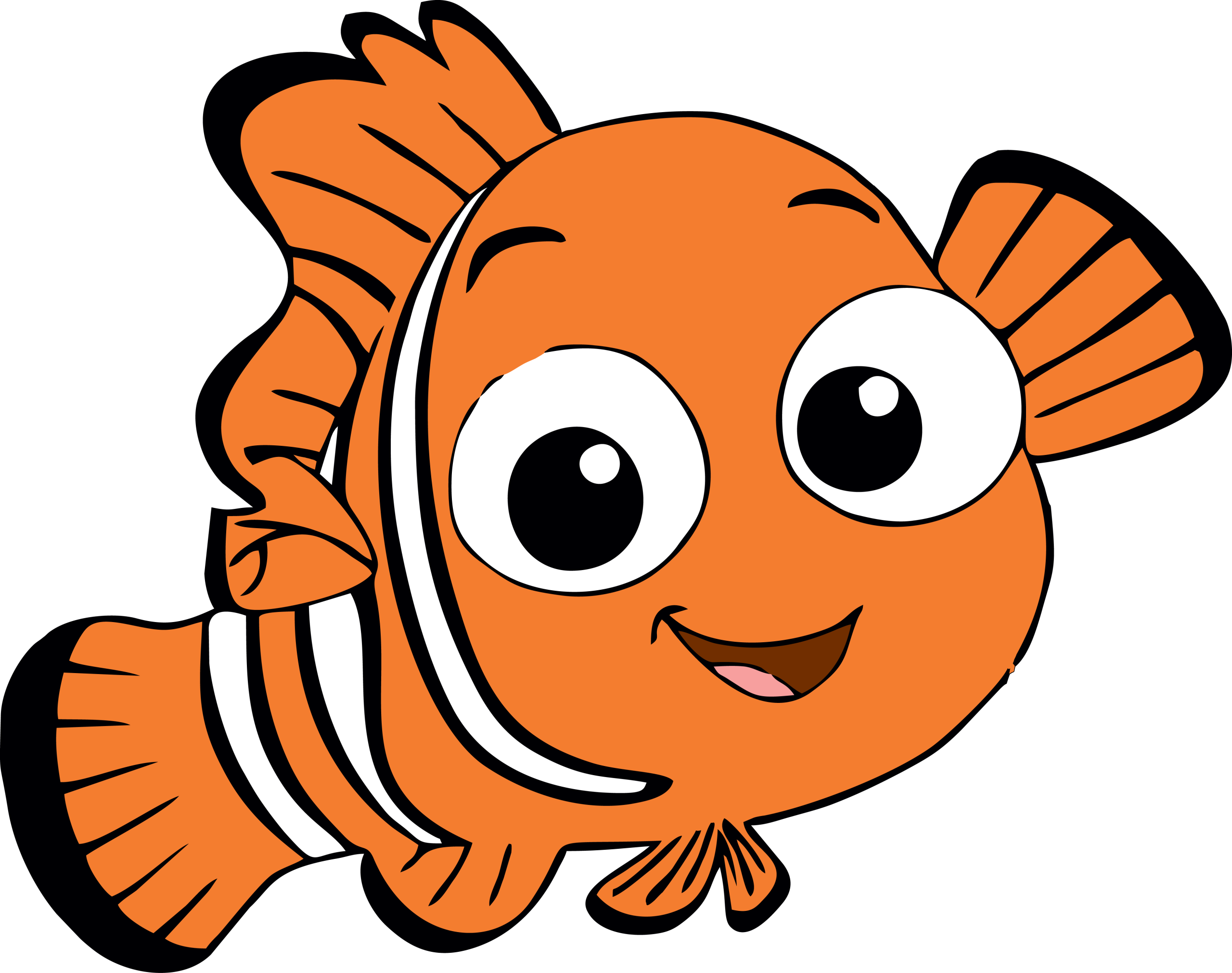 Finding Nemo Happy Logo PNG, SVG, AI Vector – Free Download