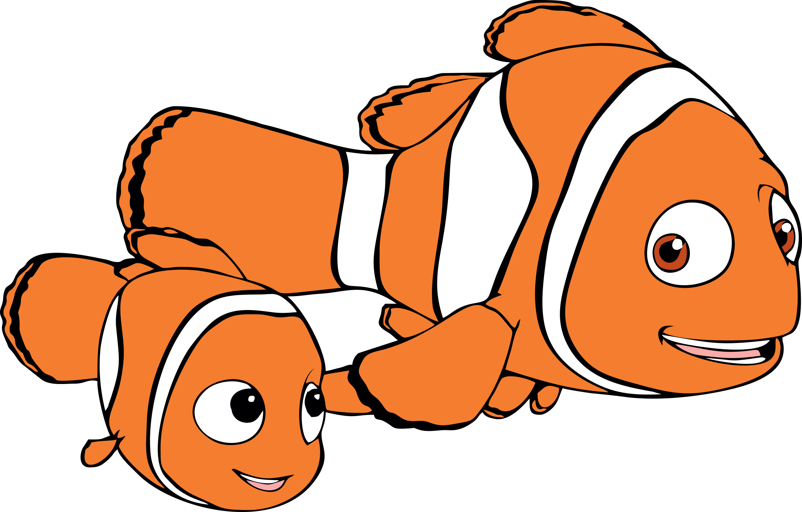 Finding Nemo and Marlin Logo PNG, SVG, AI Vector – Free Download