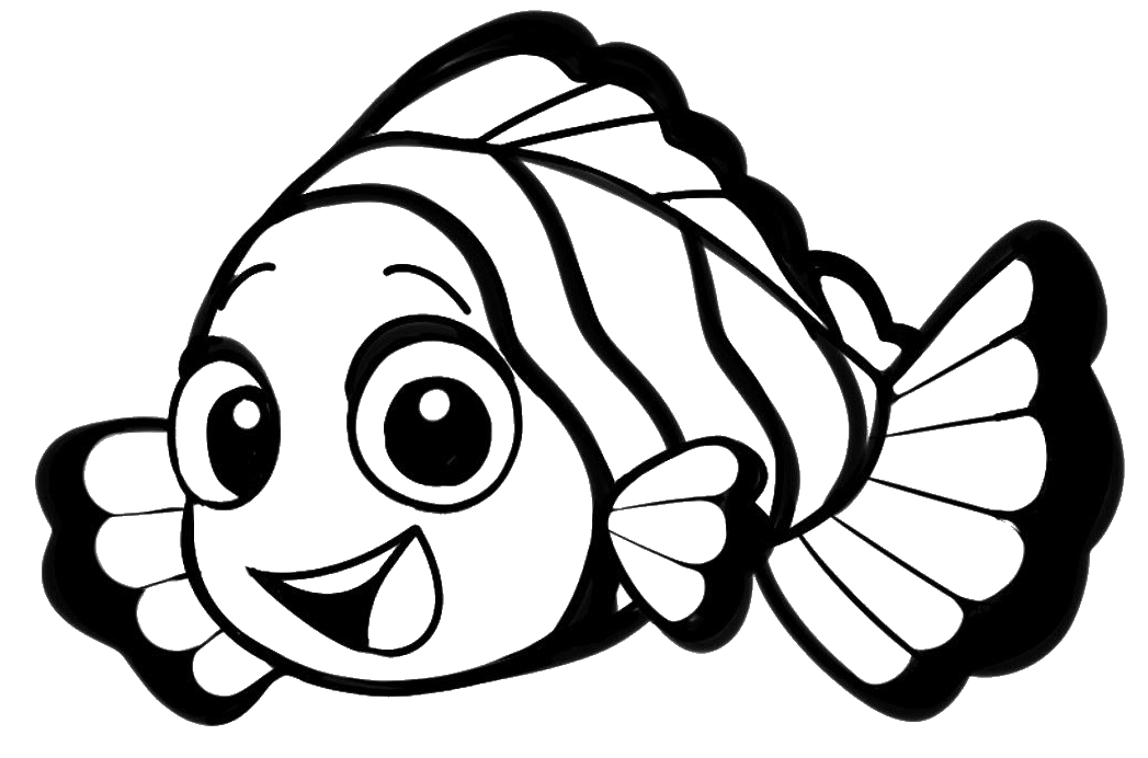 Finding Nemo Outline Logo PNG, SVG, AI Vector – Free Download