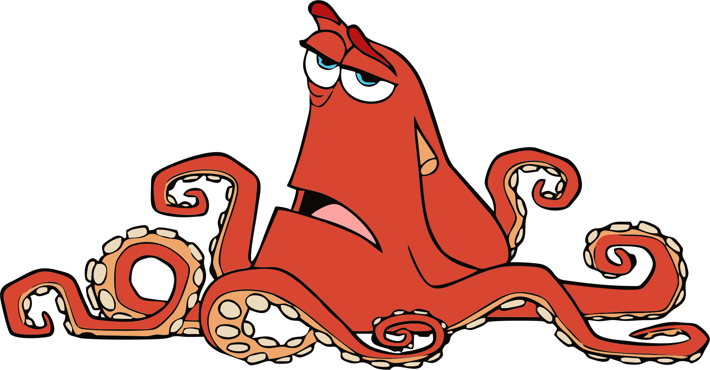 Finding Nemo Hank Logo PNG, SVG, AI Vector – Free Download