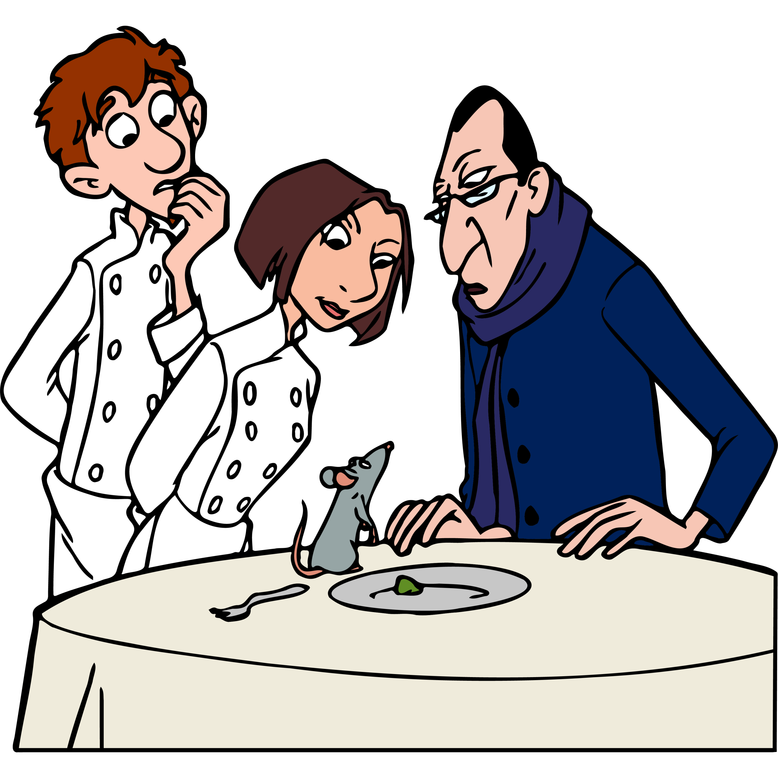 Ratatouille Anton Ego with Remy Logo PNG (Transparent) SVG AI – Free ...