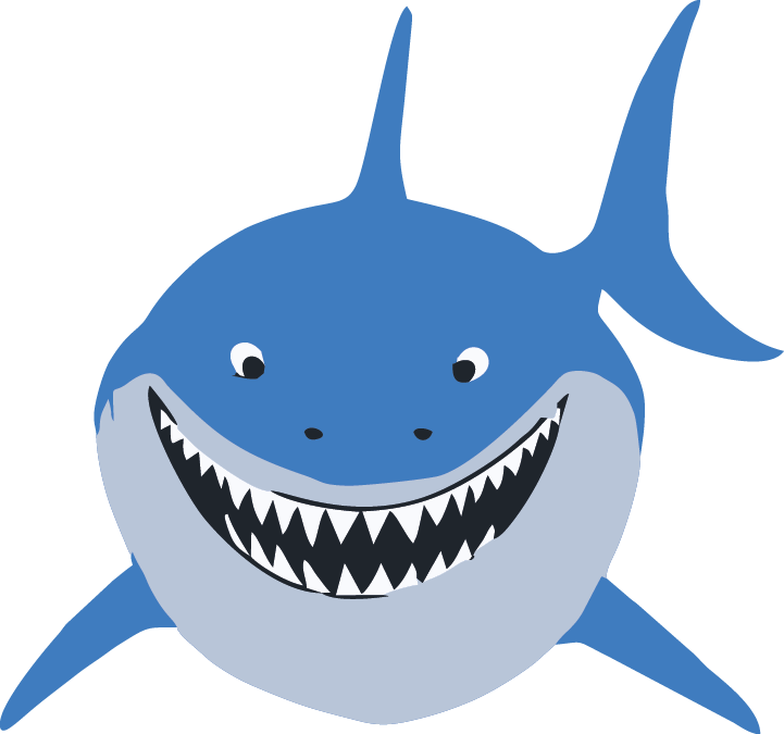 Finding Nemo Shark Logo PNG, SVG, AI Vector – Free Download