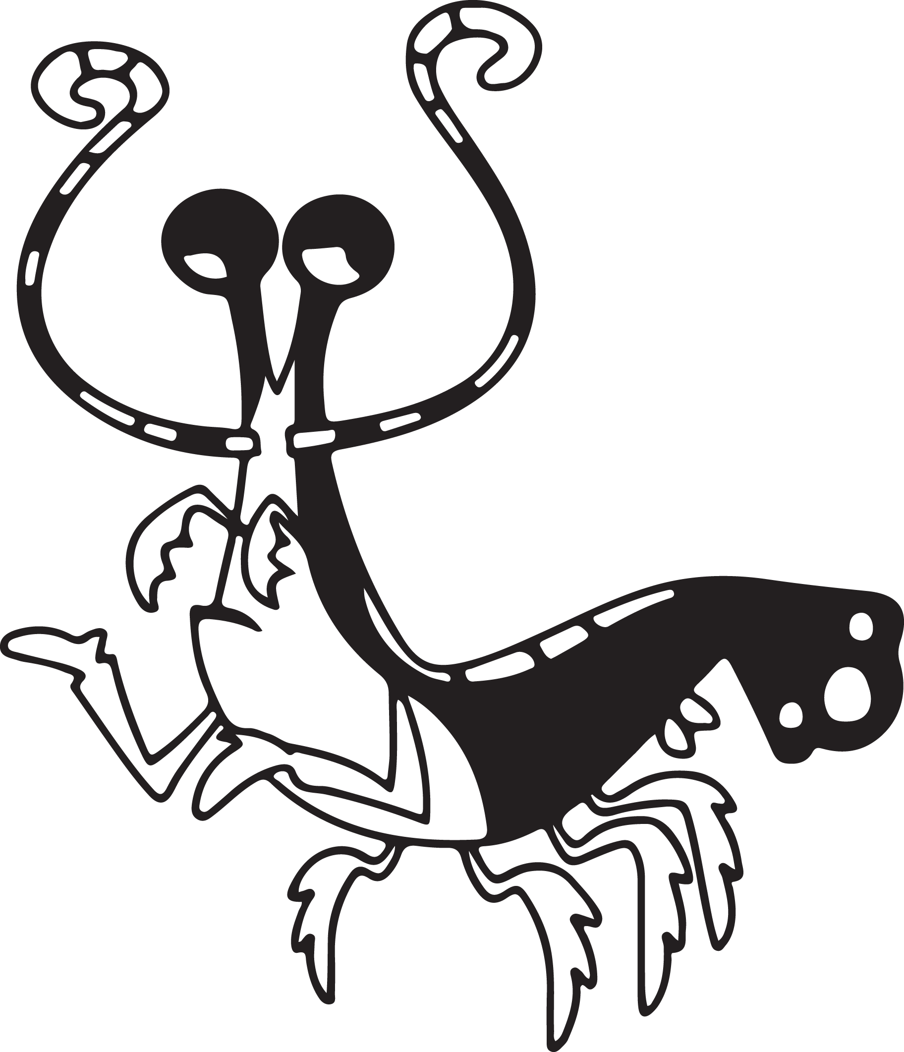 Finding Nemo Jacques Silhouette Logo PNG, SVG, AI Vector – Free Download