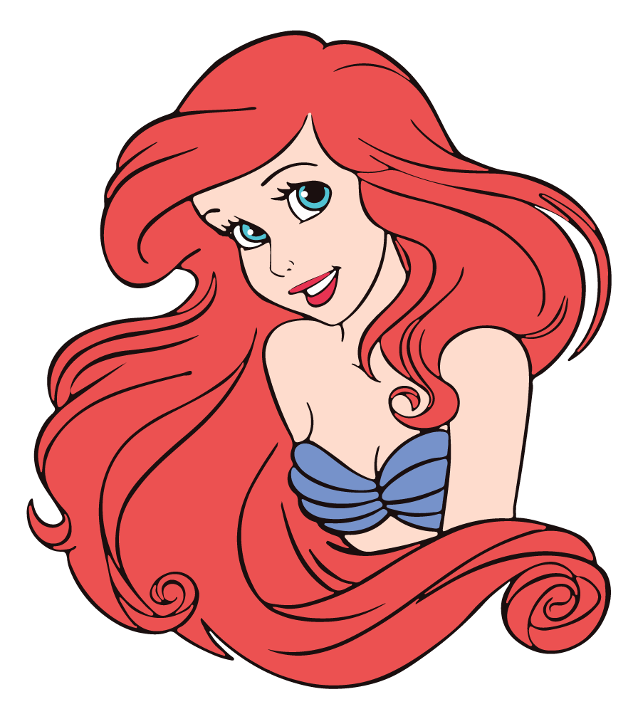 The Little Mermaid Ariel 2 Logo PNG, SVG, AI Vector – Free Download