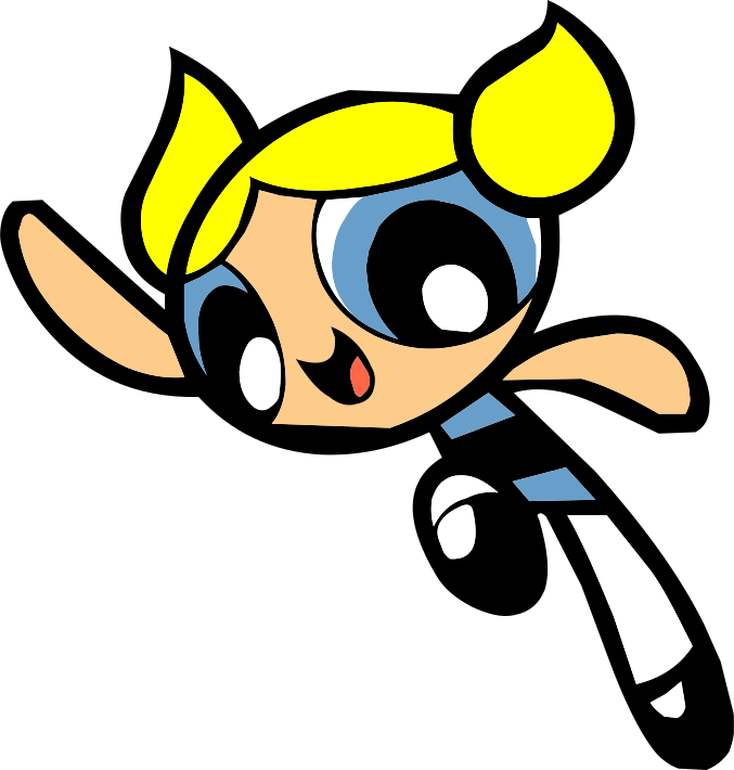 Powerpuff Girls Bubbles 2 Logo PNG (Transparent) SVG AI – Free Download