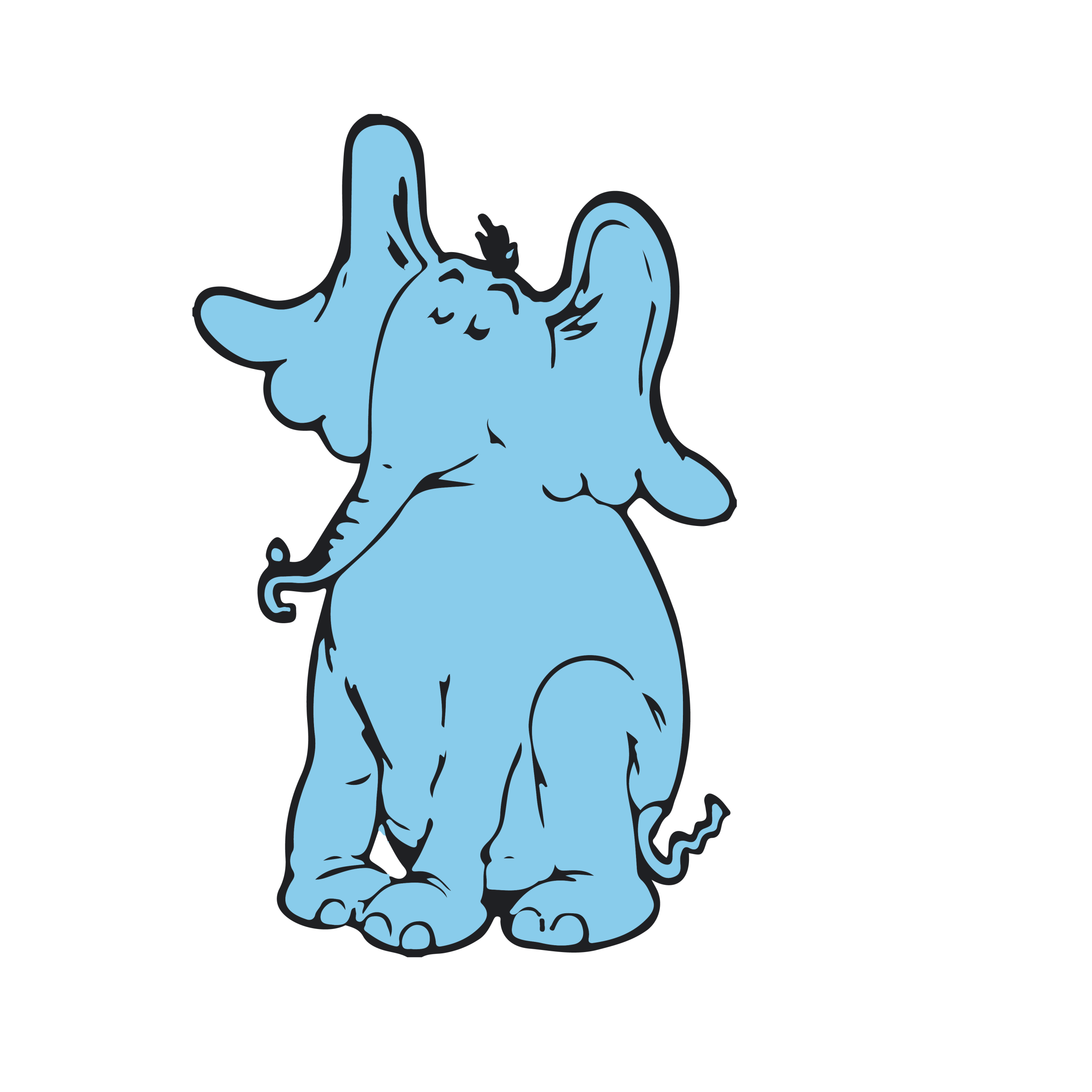 Dr.Seuss Cat In Tha Hat Lorax Elephant 2 Logo PNG, SVG, AI Vector ...