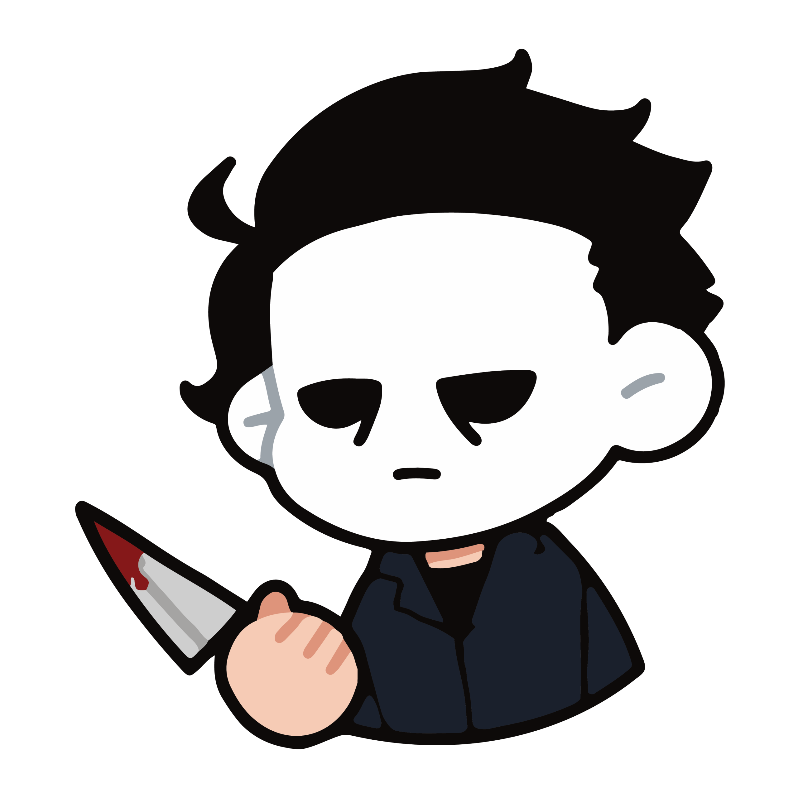 Michael Myers Logo PNG, SVG, AI Vector – Free Download