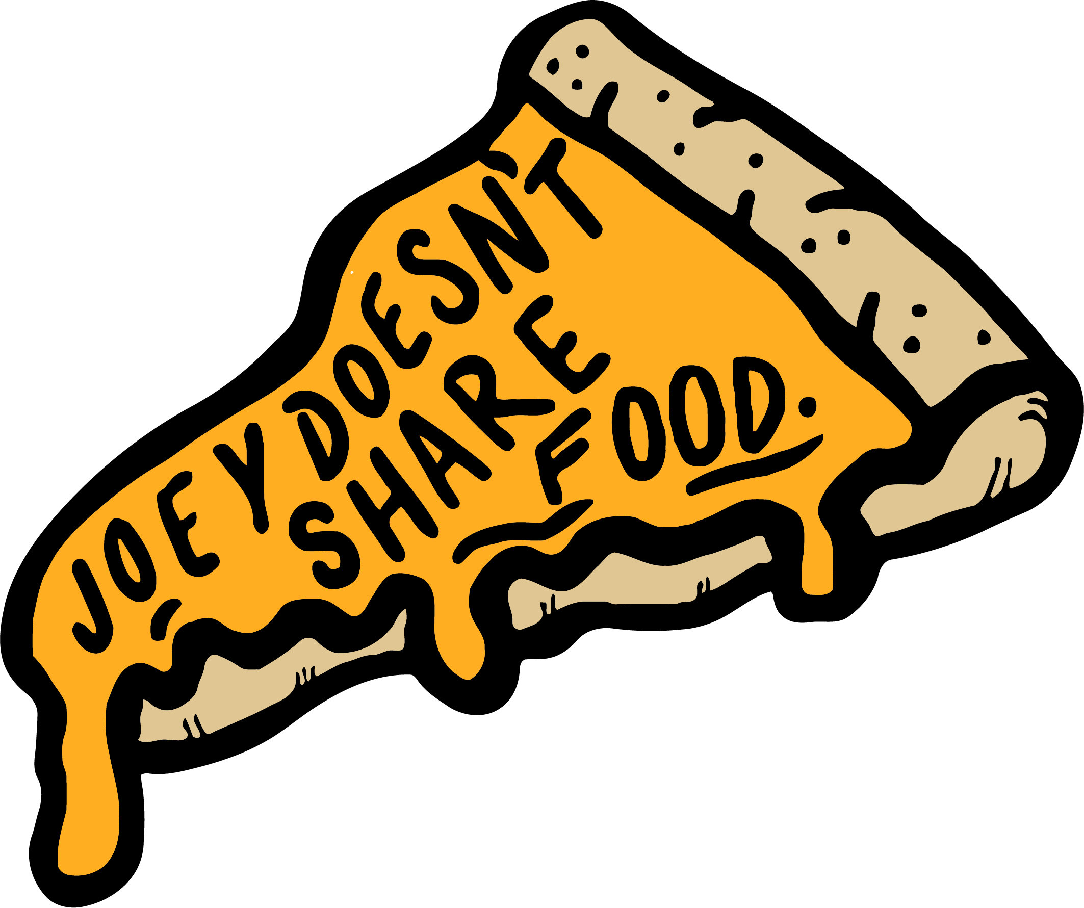 Friends Joey Don’t Share Food 5 Logo PNG (Transparent) SVG AI – Free ...